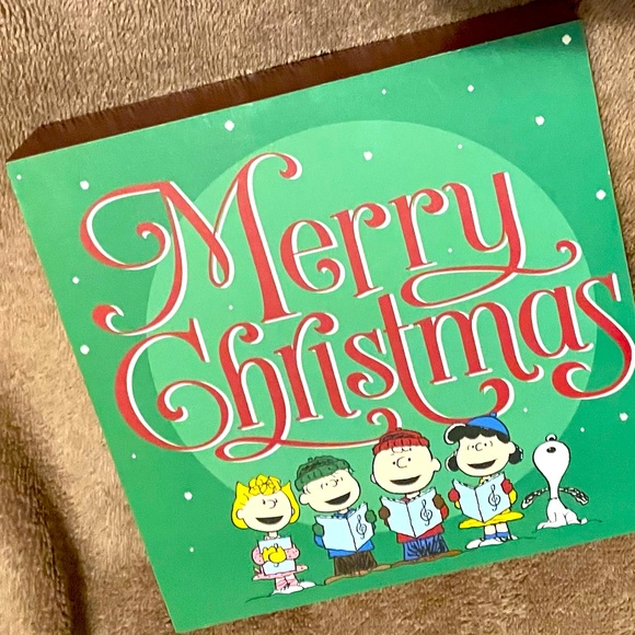 Peanuts | Holiday | Peanuts Christmas Sign | Poshmark